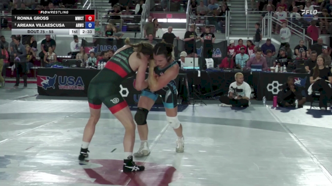 55 lbs Semis - Ronna Gross, MATPAC Wrestling Club/ Titan Mercury ...