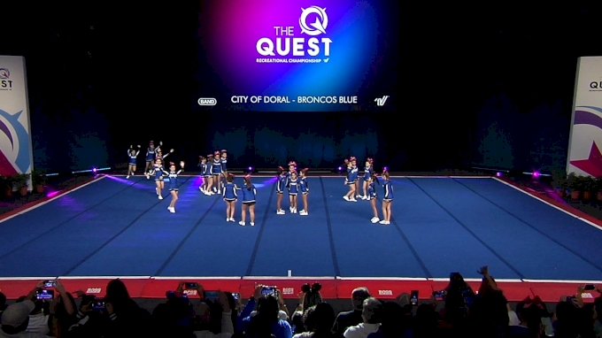 City of Doral - Broncos Blue [2023 L2.1 Performance Rec - 12Y (NON) - Large Finals] 2023 The Quest