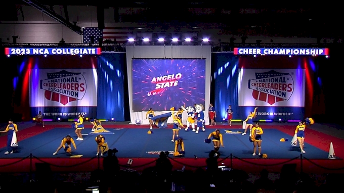 Angelo State University [2023 Cheer Spirit Rally Division II Finals ...