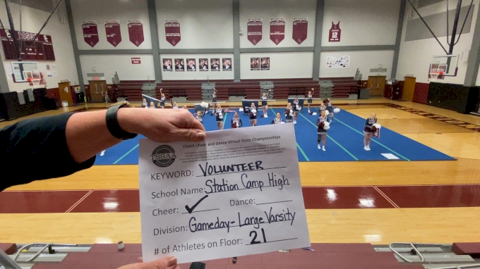 Station Camp High School [Game Day - Large Varsity] 2021 TSSAA Cheer ...