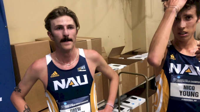 NAU's Drew Bosley & Nico Young Finish 3rd-4th In NCAA 5k, REVEAL Mike ...