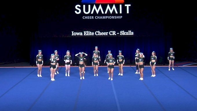 Iowa Elite Cheer CR - Skulls [2021 L4 Senior - Small Semis] 2021 The Summit