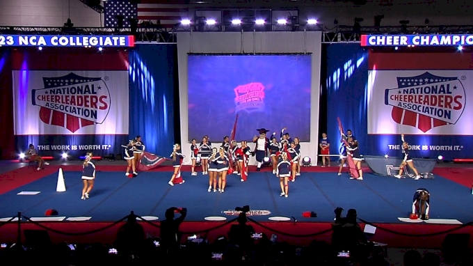 Dallas Baptist University [2023 Cheer Spirit Rally Division II Semis ...