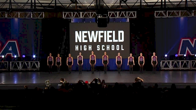 Newfield High School Varsity Kickline [2020 Small Varsity Kick Prelims ...