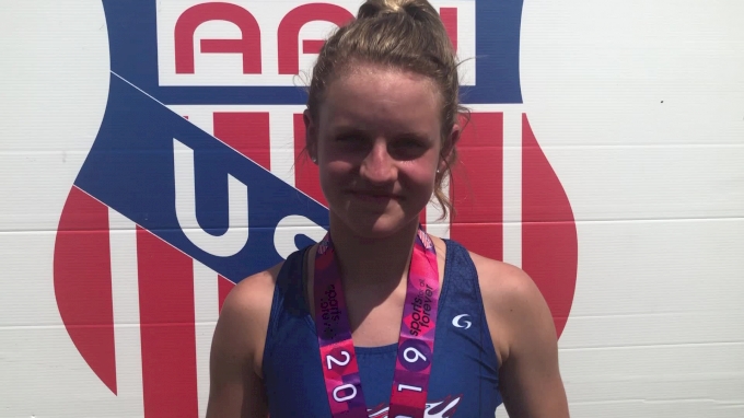Rachel Homoly wins 14yo G Pole Vault