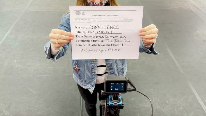 Dance Dynamics - Kamryn Allen [Tiny Solo - Jazz] 2021 NDA All-Star ...