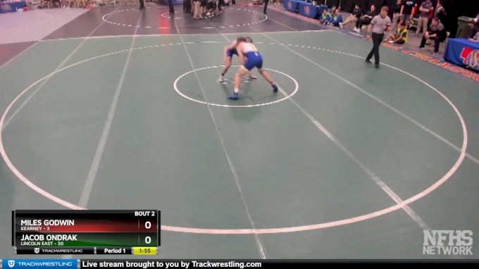 Miles Godwin (Kearney) over Jacob Ondrak (Lincoln East)