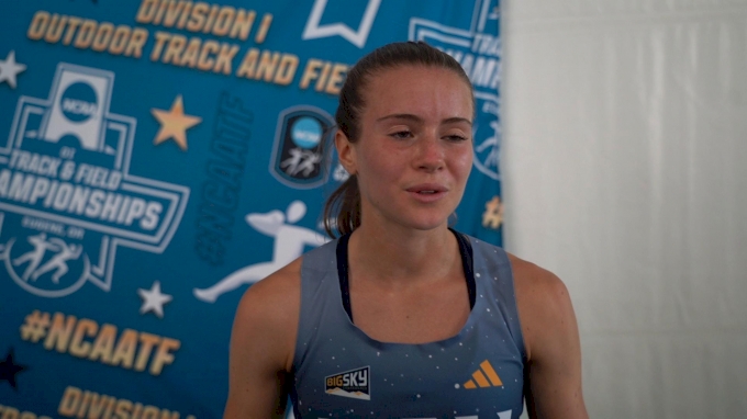 NAU's Karrie Baloga Makes 3K Steeple Final As A True Freshman