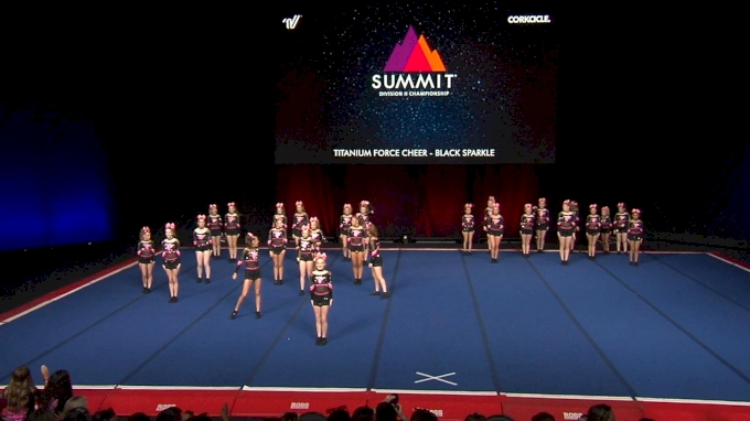Titanium Force Cheer - Black Sparkle [2024 L3 Junior - Medium Semis ...