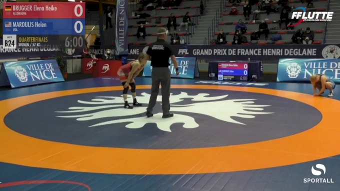 57 kg Quarterfinals: Helen Maroulis vs Elena Heike Brugger (Germany)