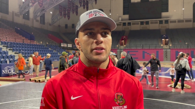Jacob Cardenas Felt Beard Slow Down In The EIWA Finals