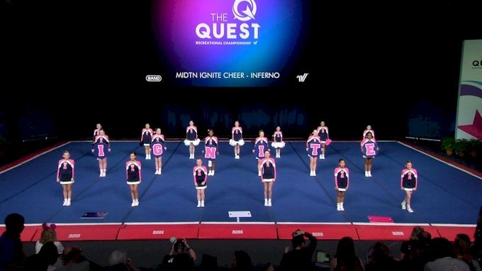 MIDTN Ignite Cheer - Inferno [2023 L2 Traditional Rec - 14Y (NON ...