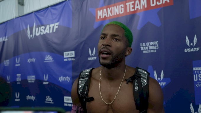 Kyree King Eased Through the 200m Preliminaries