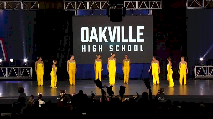 Oakville High School Golden Girls [2020 Small Varsity Kick Prelims ...