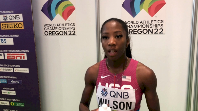 USA's Britton Wilson Cruises To 400m Hurdles Semifinals