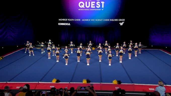 Monroe Youth Cheer - Wee Hornet Cheer 2nd/3rd Grade [2024 Open Rec AFF ...
