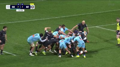 Nathanael Hulleu Try - Castres vs Bath - Champions Cup 2025-26 Round 3