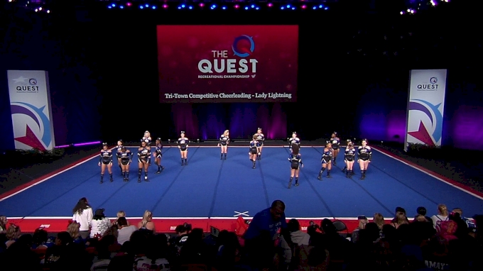 Tri-Town Competitive Cheerleading - Lady Lightning [2022 L3 Performance Rec - 8-18 (NON) - Large ...