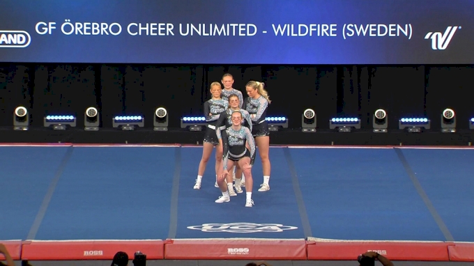 GF Örebro Cheer Unlimited - Wildfire (Sweden) [2023 L7 Group Stunt Day ...