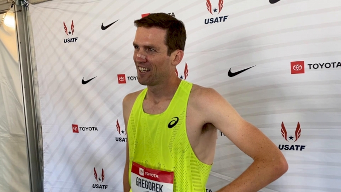 Johnny Gregorek Is One Of Only Three Men In The 1500m Final With Standard