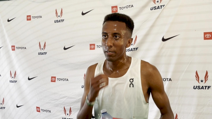 Yared Naguse Makes 1500m Heat Fast At Usas