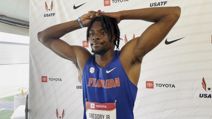 Robert Gregory Runs Fastest Time In 200m Prelims