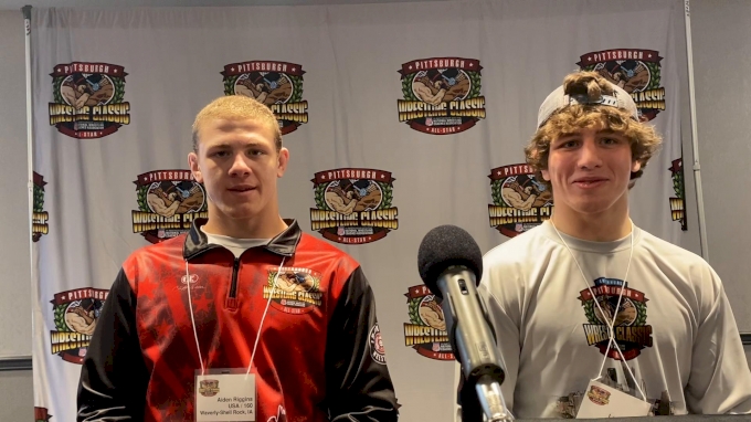 Levi Haines & Aiden Riggins PWC Presser