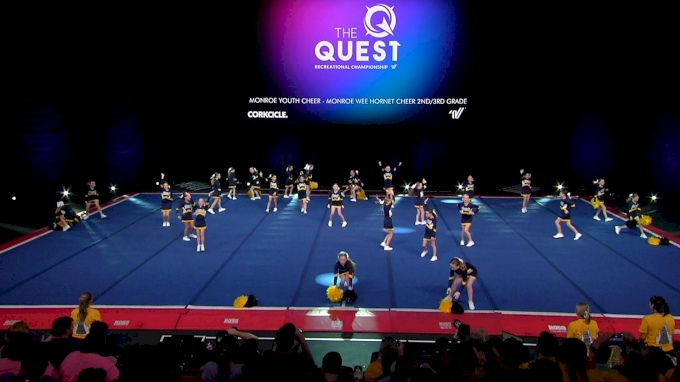 Monroe Youth Cheer - Wee Hornet Cheer 2nd/3rd Grade [2024 Open Rec AFF ...
