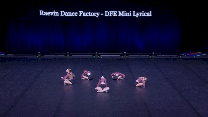 Raevin Dance Factory - DFE Mini Lyrical [2021 Mini Contemporary ...