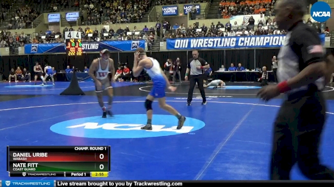 149 lbs Prelim Round 1 - Nate Fitt, Coast Guard vs Daniel Uribe, Wabash