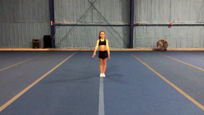 Gabrielle Bush - Standing Tumbling [Level 3 - Week 2] 2020 Varsity TV ...