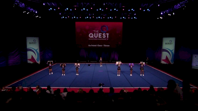 On Pointe' Cheer - Throne [2022 L1 Traditional Rec - 8-18 (NON) Finals ...