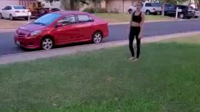 Rebecca Musgrave - Running Tumbling [Level 1 - Week 2] 2020 Varsity TV ...