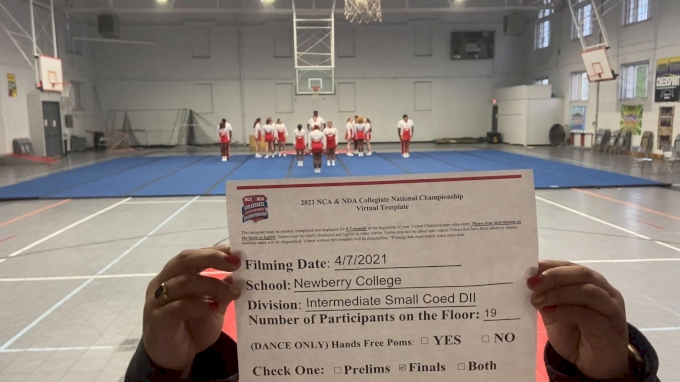 Newberry College [Virtual Intermediate Small Coed Division II Finals ...