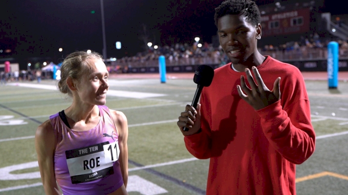 Taylor Roe After Fourth Place Finish at The TEN and a 10K PR