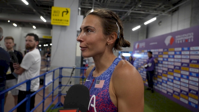 Sage Hurta Klecker post race interview