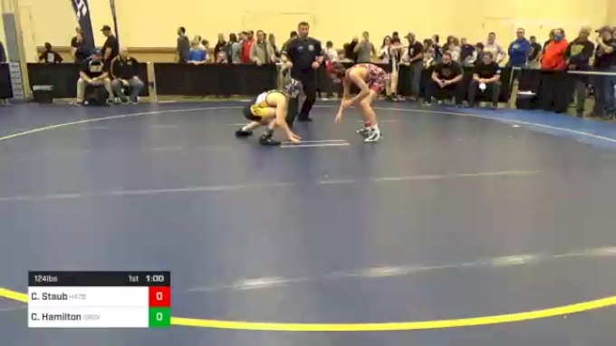 124 lbs Consolation - Christopher Staub, Hatboro Horsham vs Cody ...