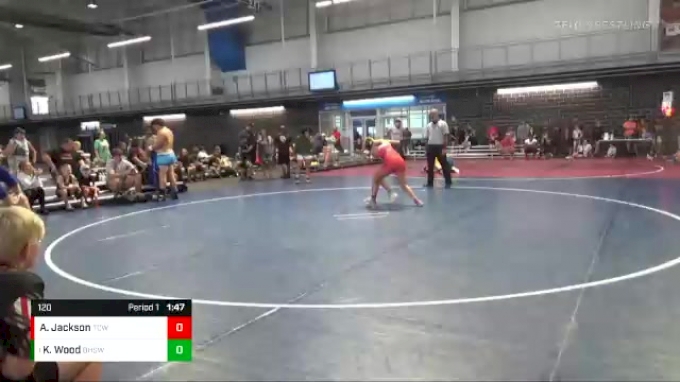 120 lbs Semifinal - Kylie Wood, Blackman High School Wrestling vs ...