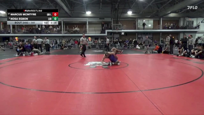 141 lbs 5th Place Match - Nosa Egbon, Loras vs Marcus McIntyre ...