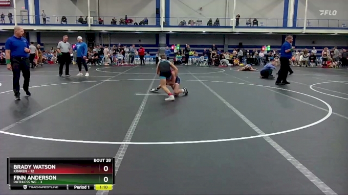 88 lbs Round 6 (10 Team) - Finn Anderson, Ruthless WC vs Brady Watson ...