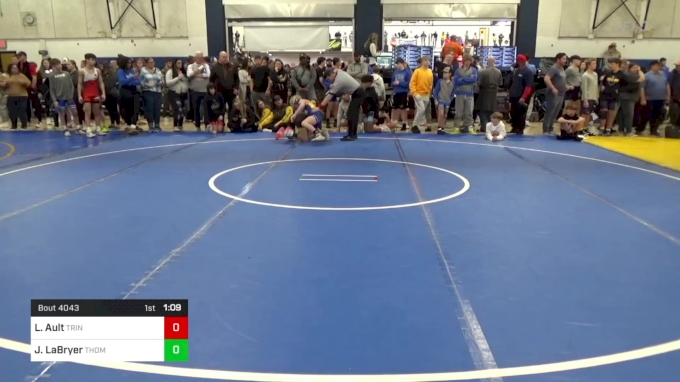 115 lbs Round Of 32 - Landon Ault, Trinity vs Jacob LaBryer, Thomas ...