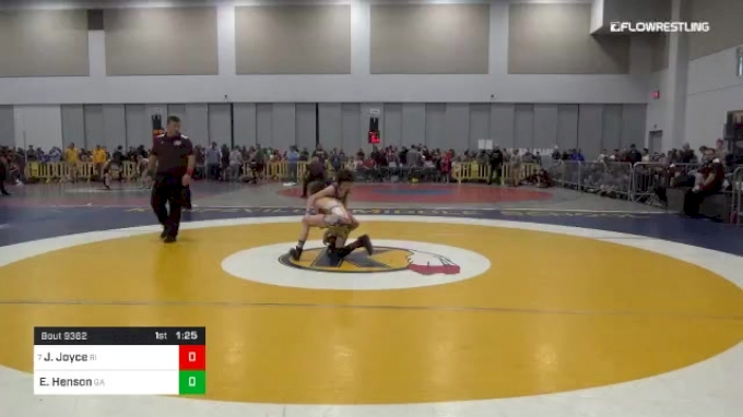 85 lbs Round Of 16 - Jacob Joyce, RI vs Eric Henson, GA