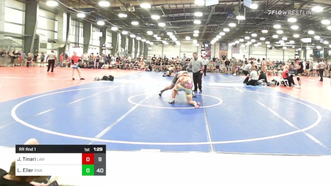 195 lbs Rr Rnd 1 - Jared Tinari, LAW Rusty vs Logan Eller, Roundtree ...