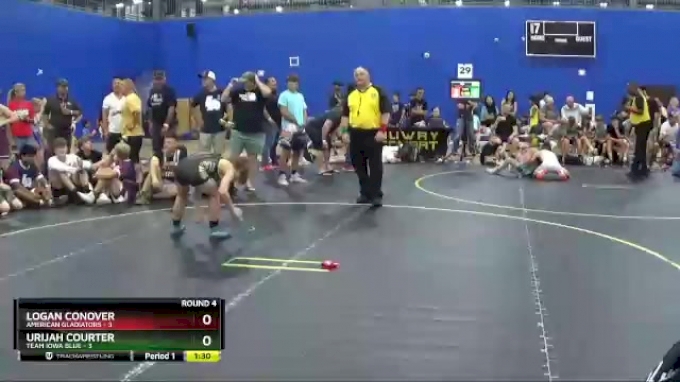 90 lbs Round 4 (6 Team) - Colton Schultz, American Gladiators vs Weston ...