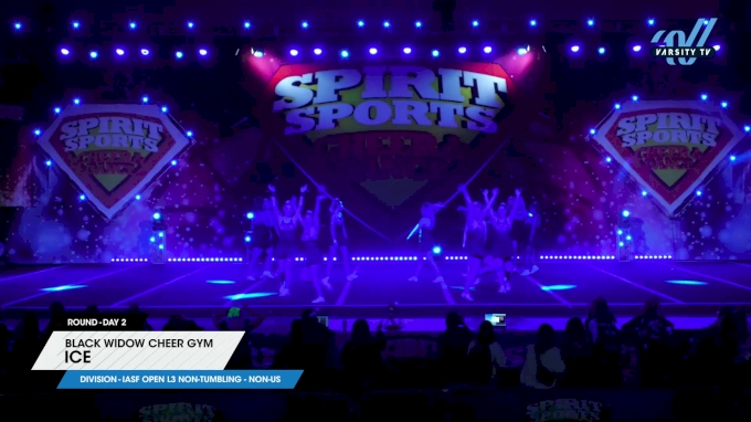 Black Widow Cheer Gym - Ice [2024 IASF Open L3 Non-Tumbling - NON-US ...