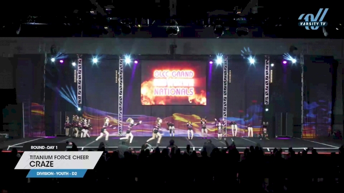Titanium Force Cheer - Craze [2023 L3 Youth - D2 Day 1] 2023 GLCC ...