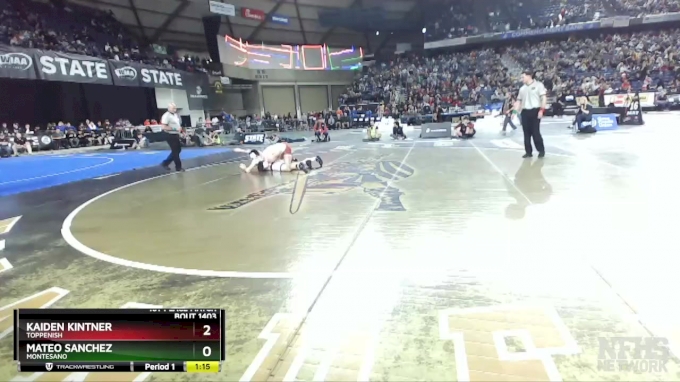 1A 182 lbs 1st Place Match - Mateo Sanchez, Montesano vs Kaiden Kintner ...
