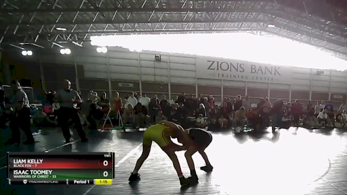 110 lbs Champ Round 1 (16 Team) - Isaac Toomey, Warriors Of Christ vs ...