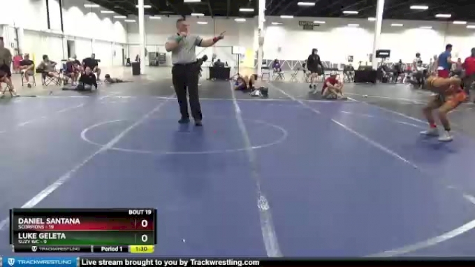138 lbs Round 5 (8 Team) - Luke Geleta, Suzy WC vs Daniel Santana ...