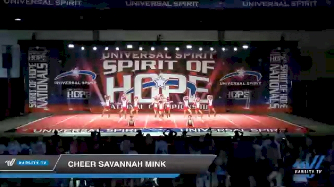 Cheer Savannah Mink [2021 Junior 5 Day 2] 2021 Universal Spirit: Spirit ...